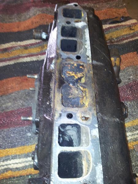 Mercruiser 3.0LX Manifold - Vand, rust? - Skrevet af Theis K