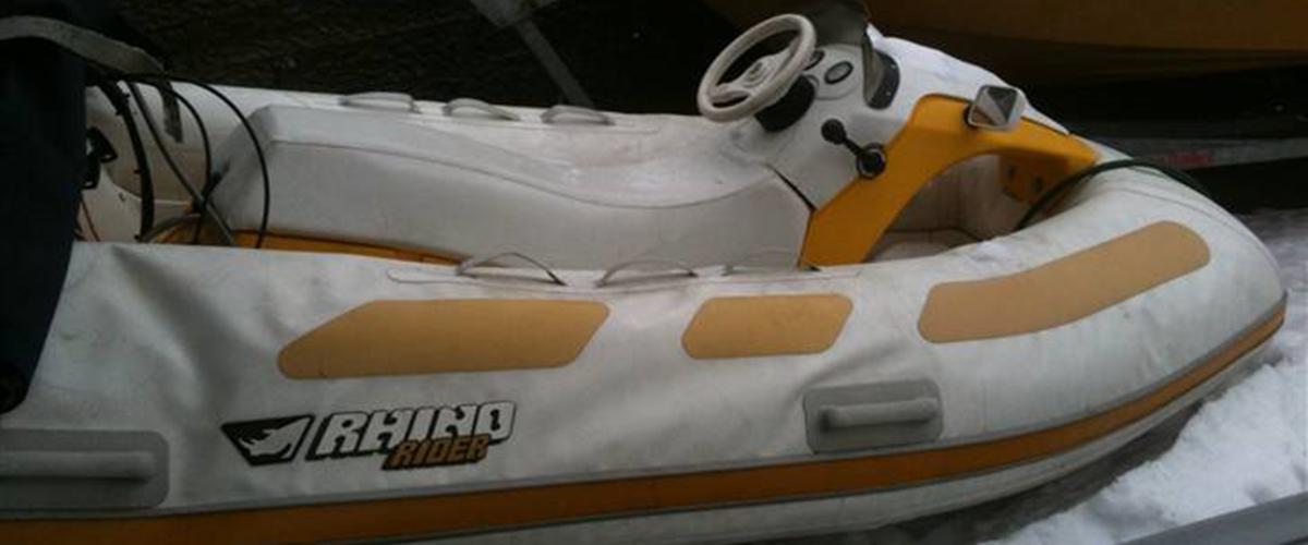 Quicksilver Rhino Rider - 2001 - en rigtig lækker lille gummib...