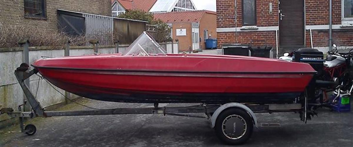 Fletcher 17 fod - 1988 - dette er min anden båd. skaf...