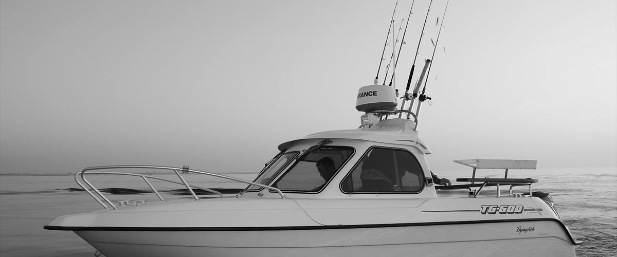 Glasfiberbåd TG 600 flying fish - 2004