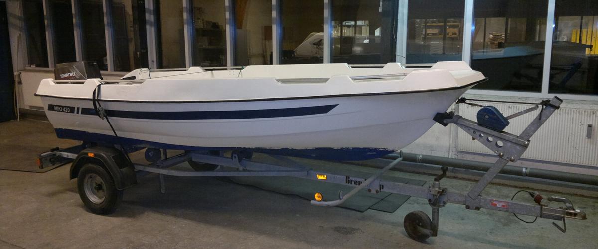 Miki 420 - 2003 - Jollen skal have en stor tur ...