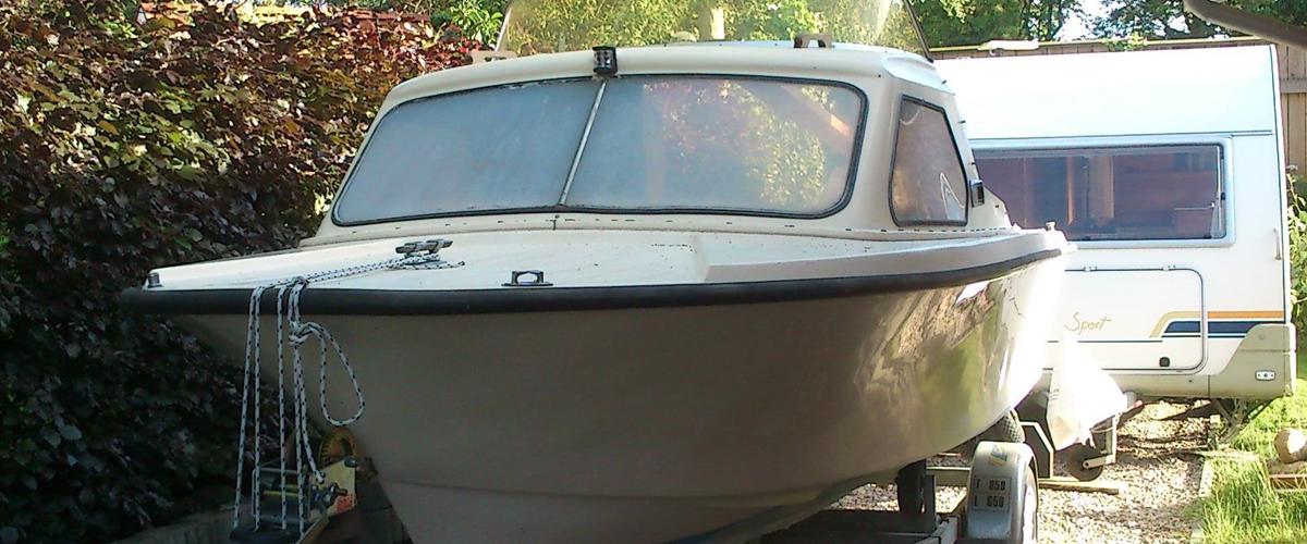 Selco 18 Cabin - 1977 - Båden er fra en gang i 70´ern...