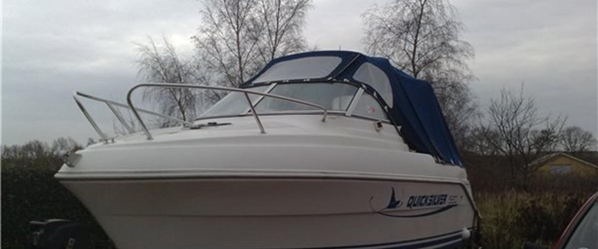 Quicksilver 520 - 2002 - Så er den nye motor prøvesejl...