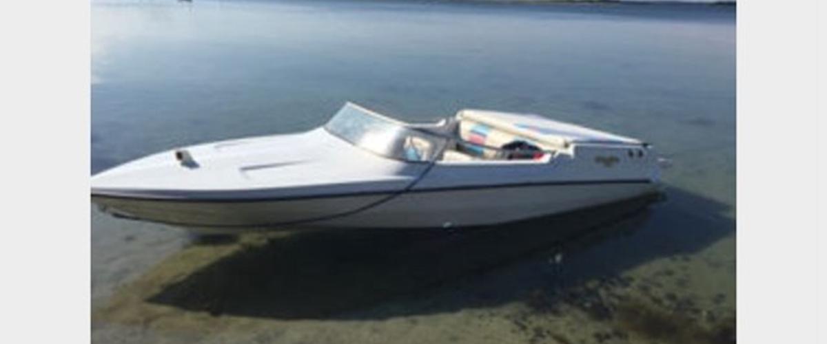 Glastron GT 160 - 1979 - Ekstrem hurtig racerbåd.