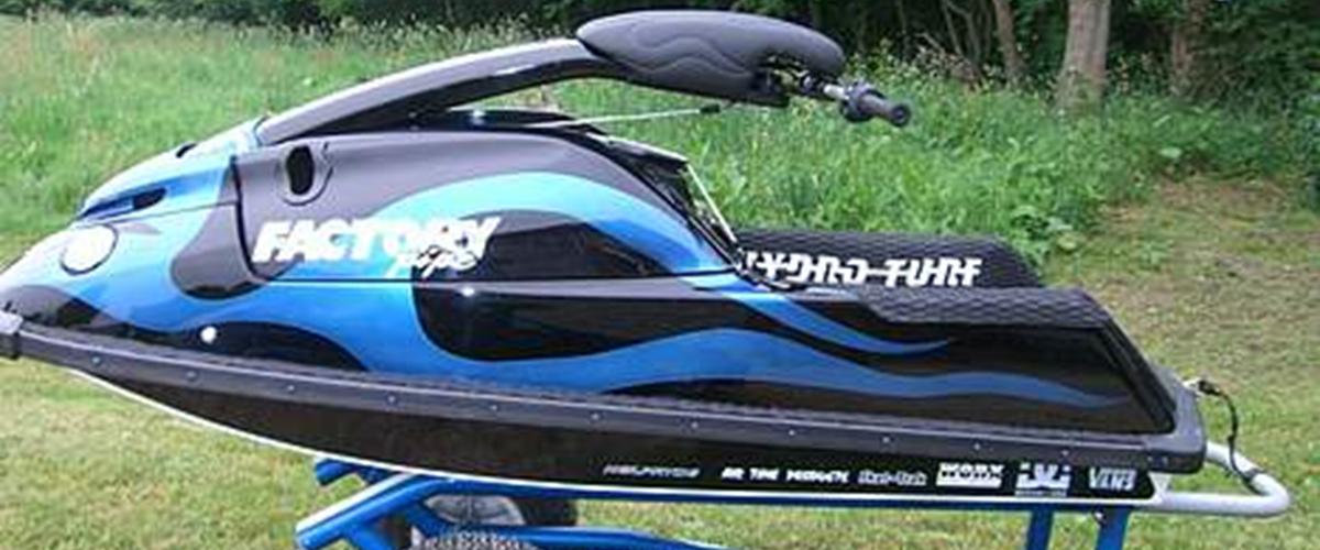 Yamaha Super Jet 701 - 2005 - skien var helt ny da jeg sta...