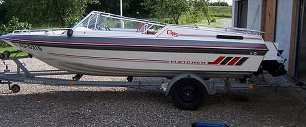 Fletcher 170 gts - 1990 - Båden har sejlet i tyskland p...