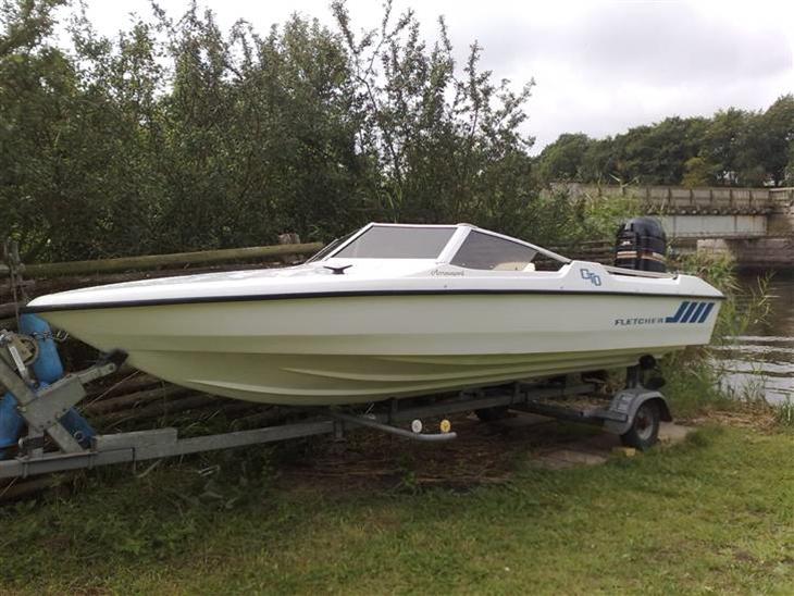 Fletcher GTO 155 arrowspo - 1989 - Købte båden i september 2006 ...