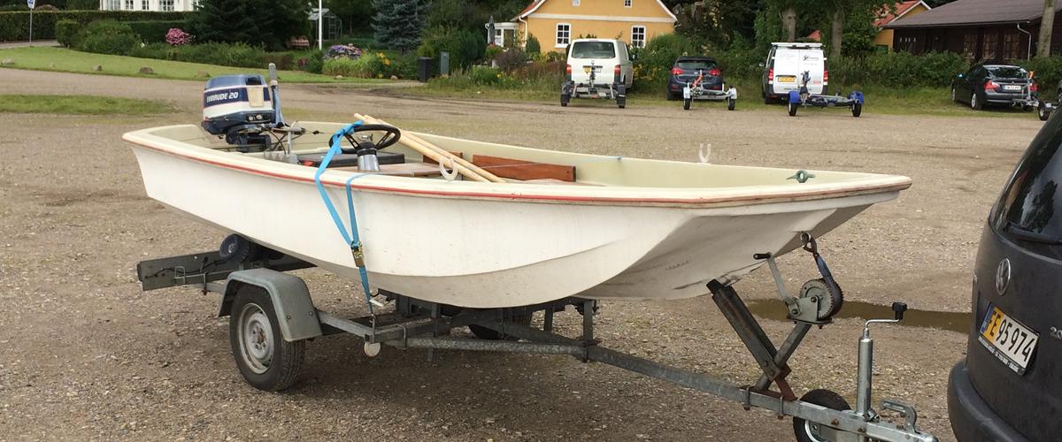 Dory Dell Quay 13ft "Freja" Før Ombygning - 1973 - Båden er utrolig ...