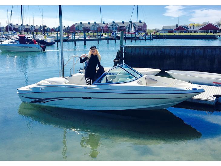 Sea Ray 176 - 2003 - Min anden speedbåd. Står virk...