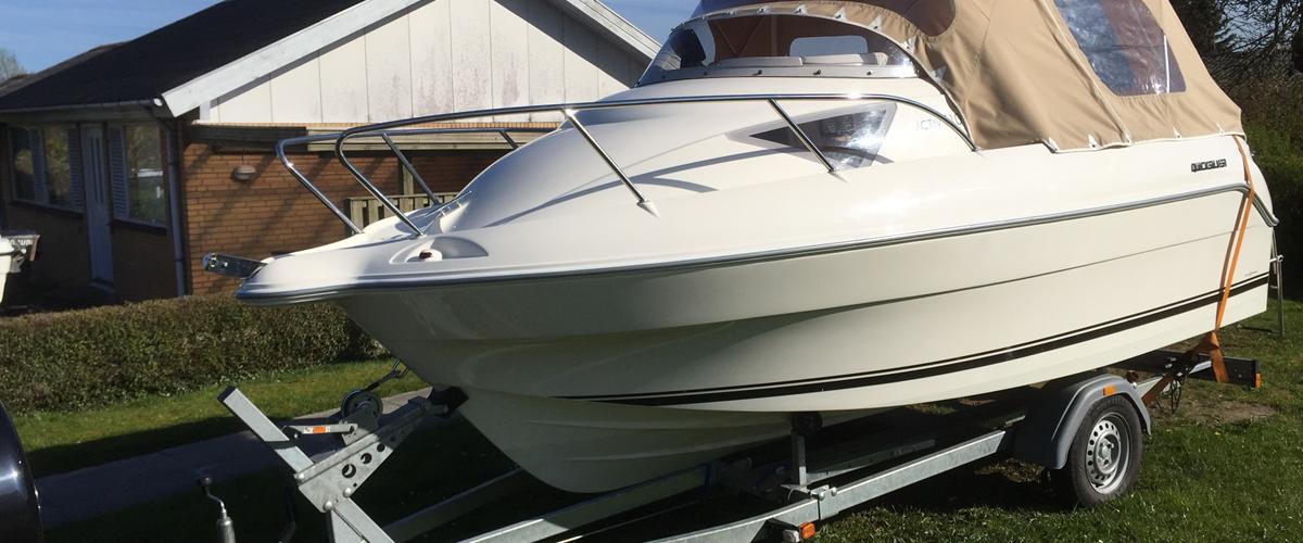 Quicksilver Activ 510 Cabin - 2011 - Min far købte den i 2016,men ...