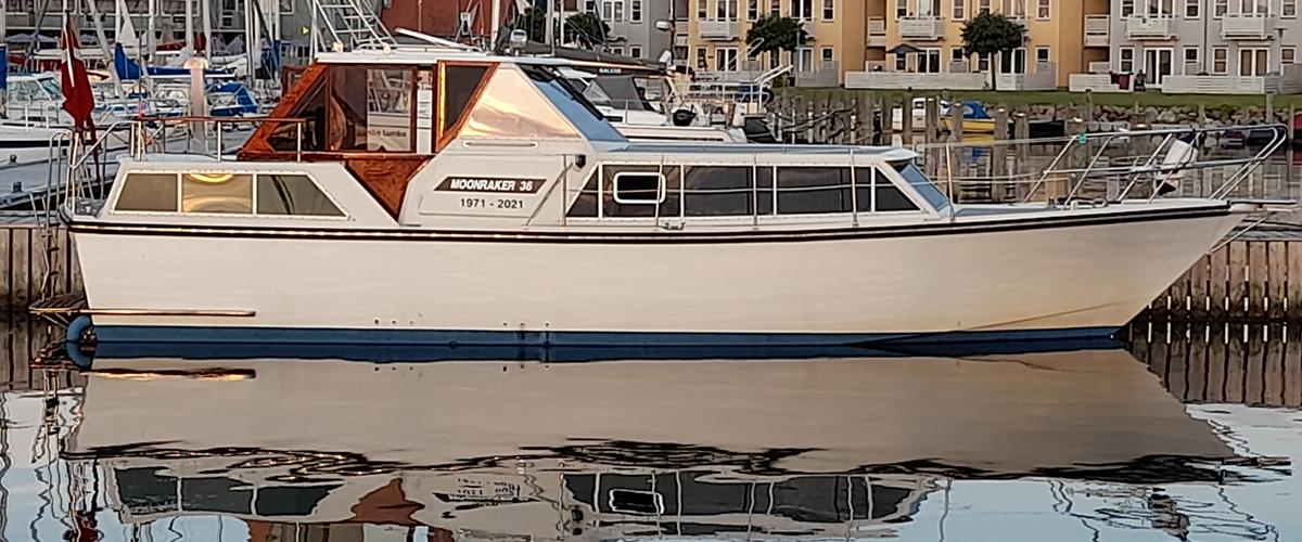 Moonraker 36 - 1971 - sidste år Blev gearene renov...