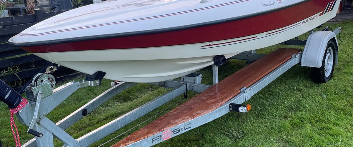 Fletcher Arrowflash 15 - 1997 - En rigtigt dejlig båd til sjo...