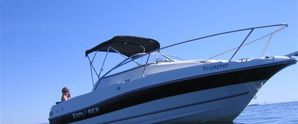 Campion Explorer 602SC SOLGT - 2007 - Nyprisen for denne båd med ud...