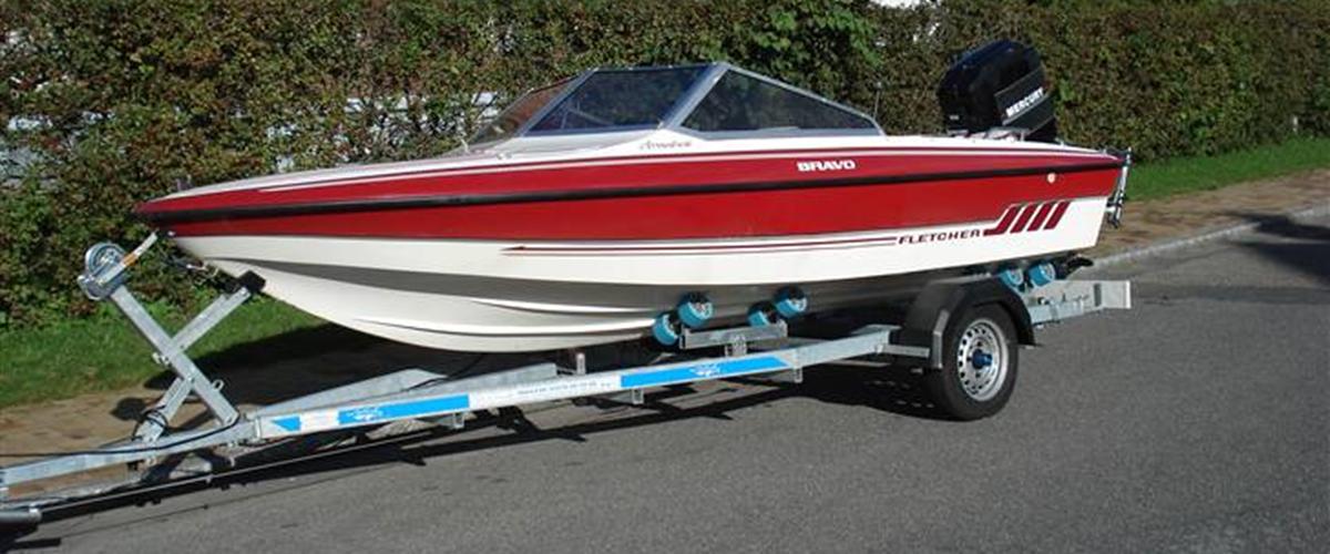Fletcher Arrowstreak 161 BRAVO (solgt) - 1990 - Lækker båd, der ikke ...
