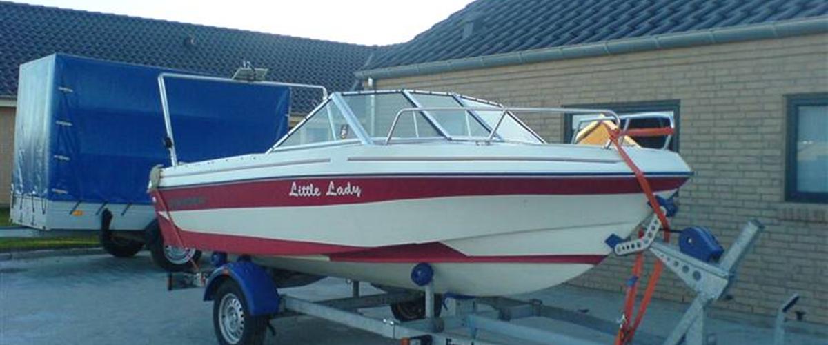 Invader V-150 - 1994 - Båden har vi lige hentet nede...