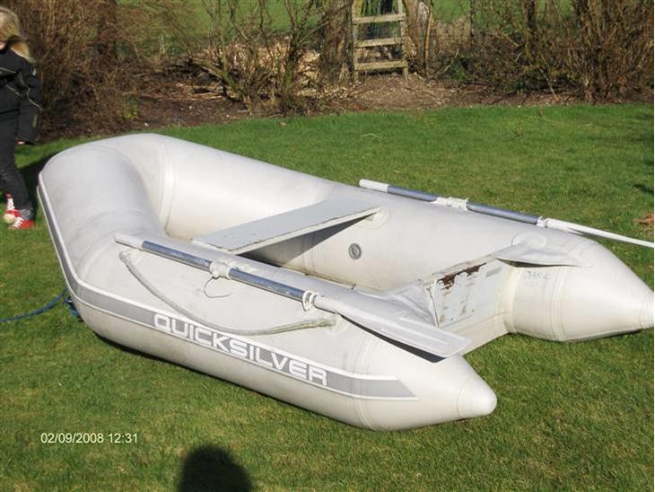 Gummibåd Quicksilver 240 sport - 2003 - Rigtig dejlig sødygtig gummib...