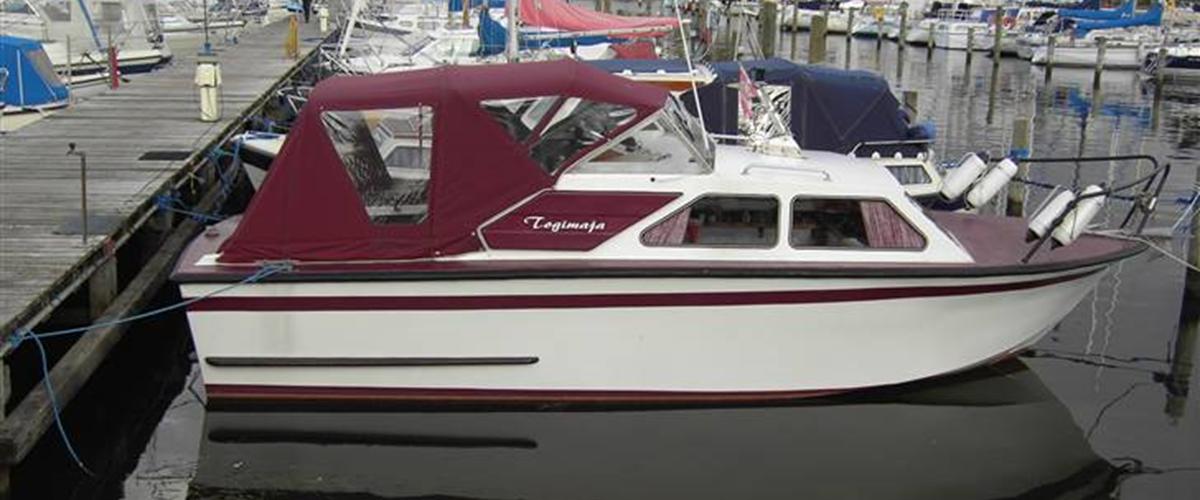 Polaris 25 - 1972 - fin og meget stabil motorbåd ...