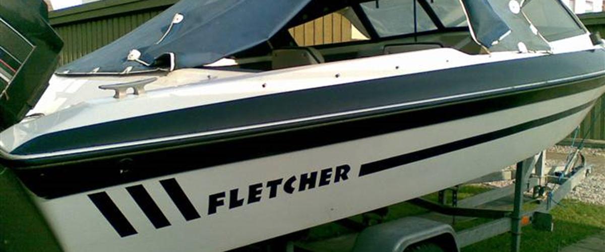 Fletcher arrowflyte - 1985 - meget nice speedbåd til weeke...