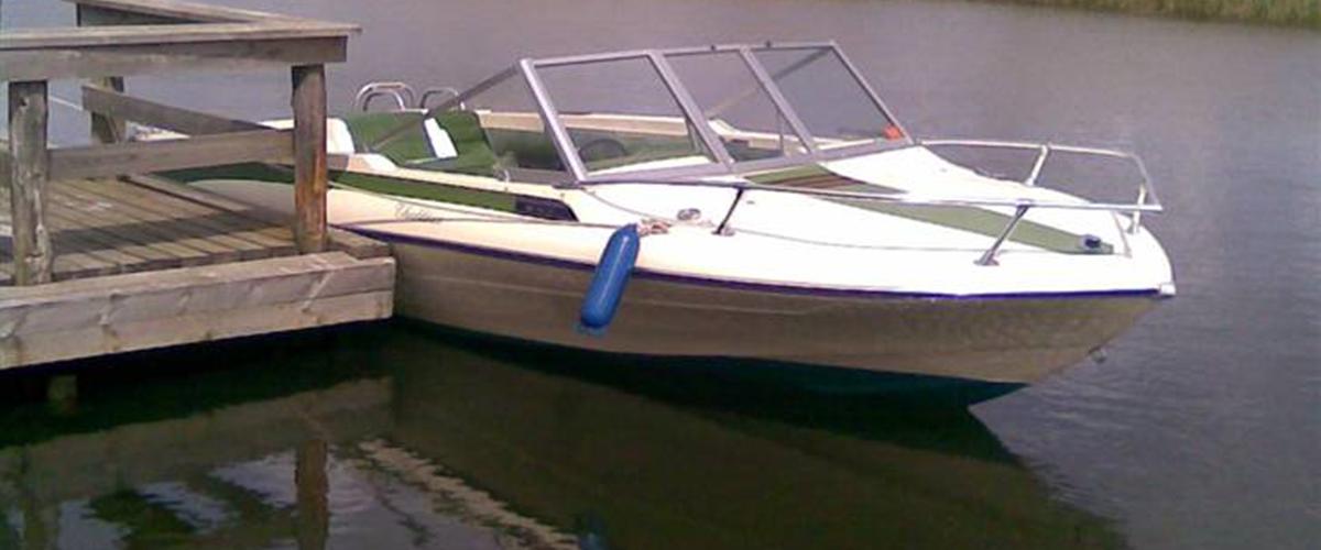 Glastron V 174 Bayflite - 1976 - Meget lækker båd hentet i Tys...