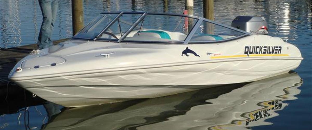 Quicksilver 470 Sport - 1998 - (Først søsat i 2000) God vand...