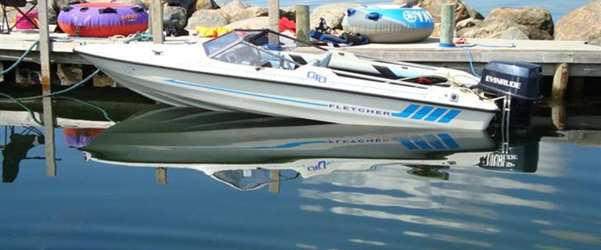 Fletcher 155 GTO - 1990 - Båden bruges udelukkende til ...