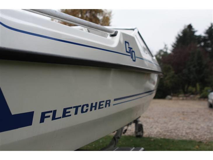 Fletcher GTO Arrowsport - 1987 - udvendigt er båden original h...