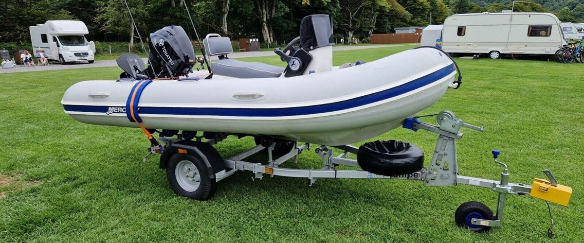 Ocean Master Mercury 340 Ocean Runner RIB - kr. 23100 - brugte både