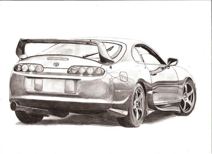 Supra tegninger step by step - Diverse bil - Fotos fra * GirlInFocus-AKay