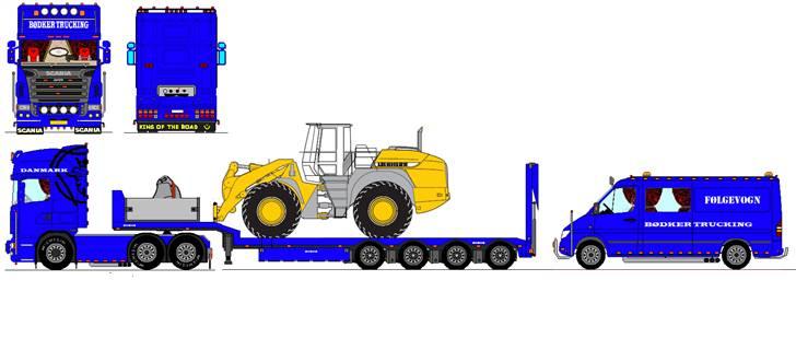2D tegninger af lastbiler - Off Topic - Fotos fra •TRUCKER