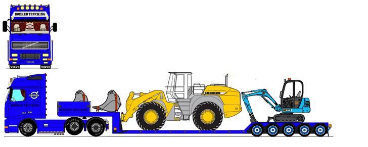 2D tegninger af lastbiler - Off Topic - Fotos fra •TRUCKER