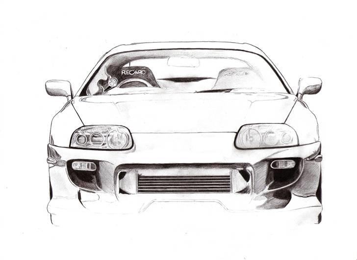 Supra tegninger step by step - Diverse bil - Fotos fra * GirlInFocus-AKay