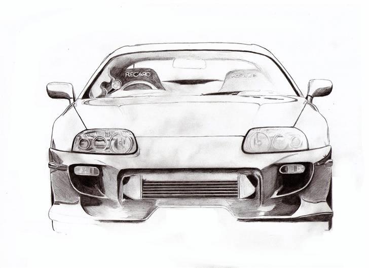 Supra tegninger step by step - Diverse bil - Fotos fra * GirlInFocus-AKay