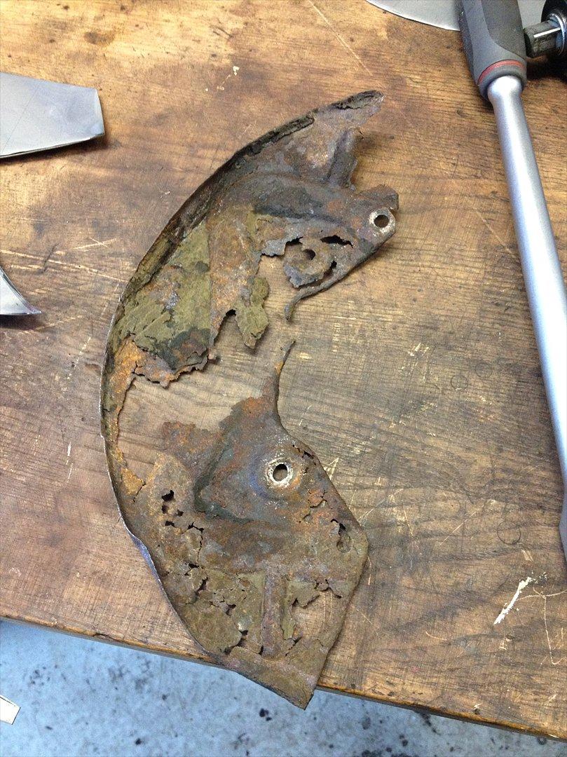 Hjemmebukket - og klippet ankerplader i rustfri plade ! - Diverse bil ...