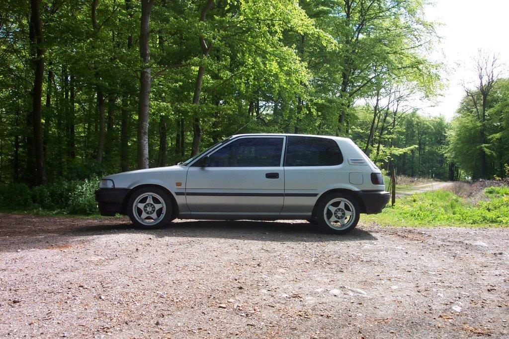 Min gamle Golf IV GTI turbo + Et enkelt af min gamle Corolla AE92 GTi ...