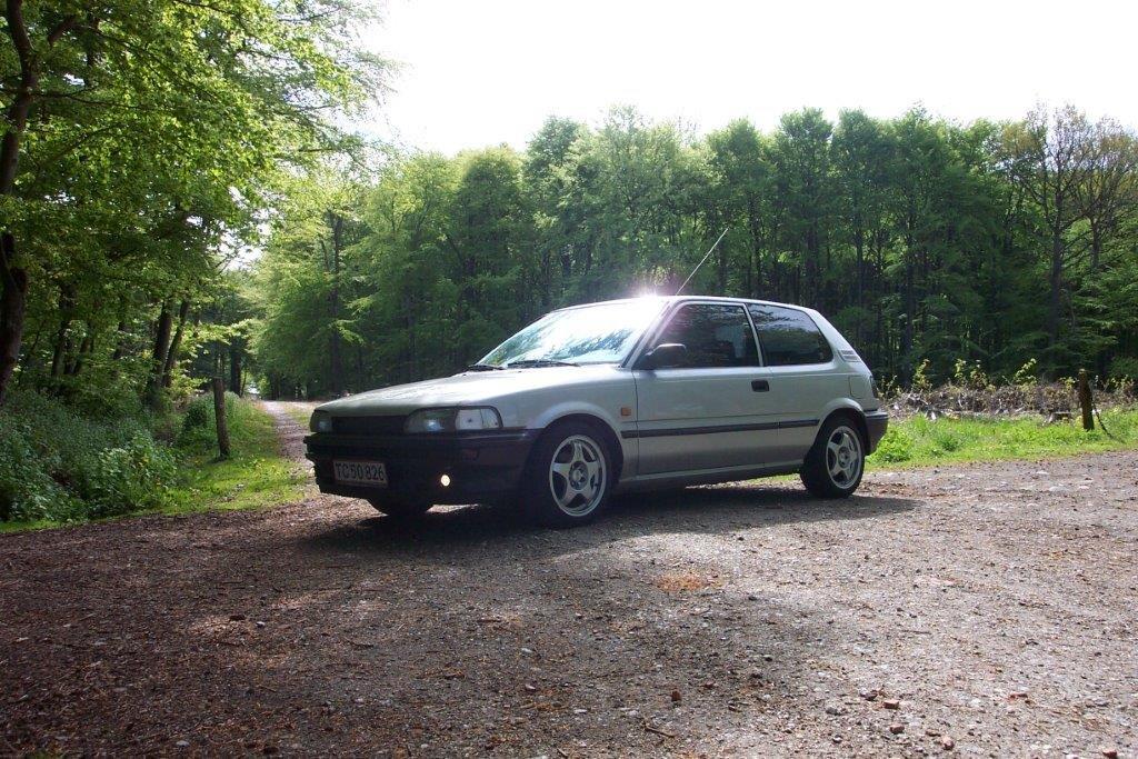 Min gamle Golf IV GTI turbo + Et enkelt af min gamle Corolla AE92 GTi ...