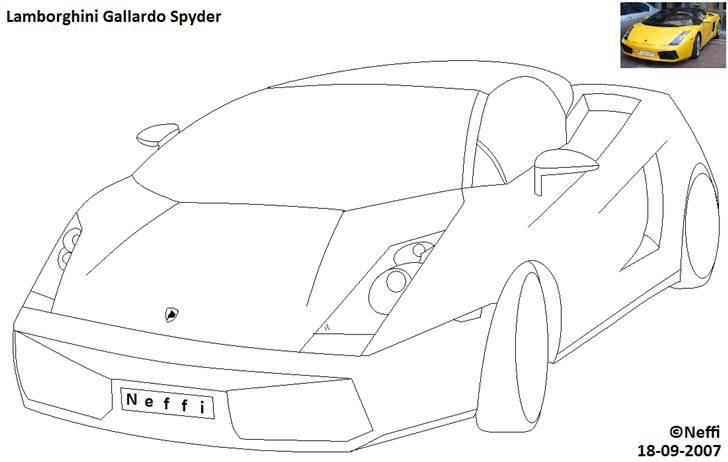 Biler jeg har tegnet i Paint :) - Computerstylede biler - Fotos fra Neffi