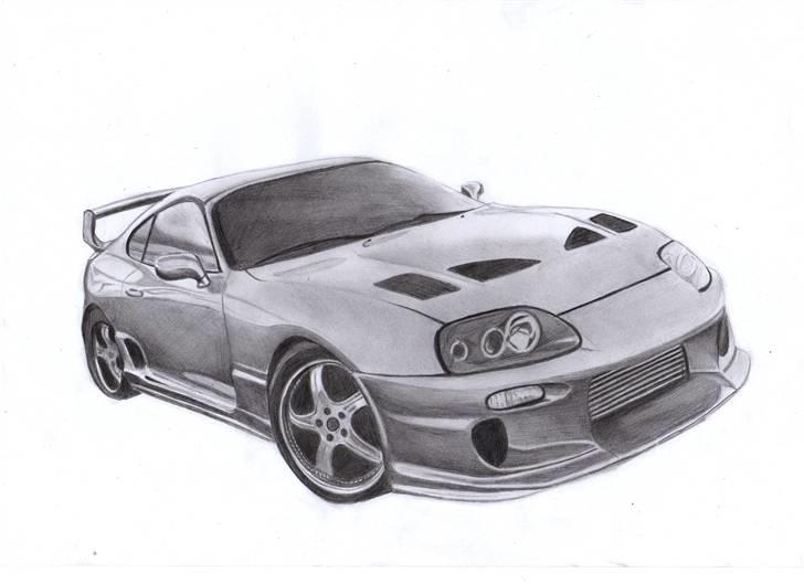 Supra tegninger step by step - Diverse bil - Fotos fra * GirlInFocus-AKay