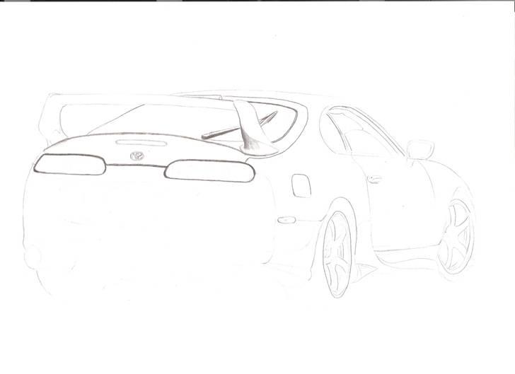 Supra tegninger step by step - Diverse bil - Fotos fra * GirlInFocus-AKay