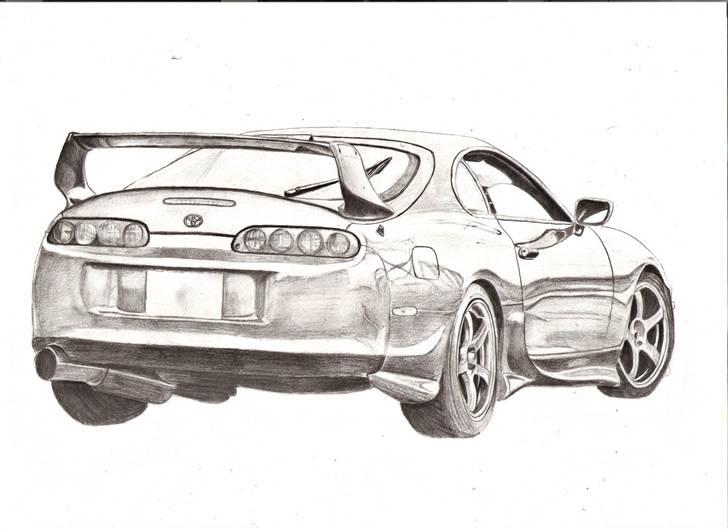 Supra tegninger step by step - Diverse bil - Fotos fra * GirlInFocus-AKay