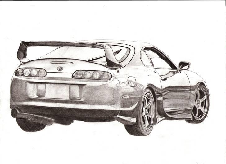 Supra tegninger step by step - Diverse bil - Fotos fra * GirlInFocus-AKay