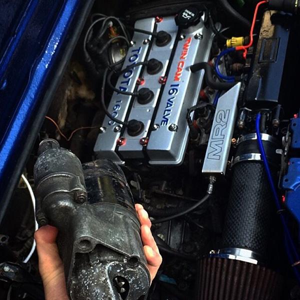 4age aw11 motor vil ikke starte. - Skrevet af Emil Wang