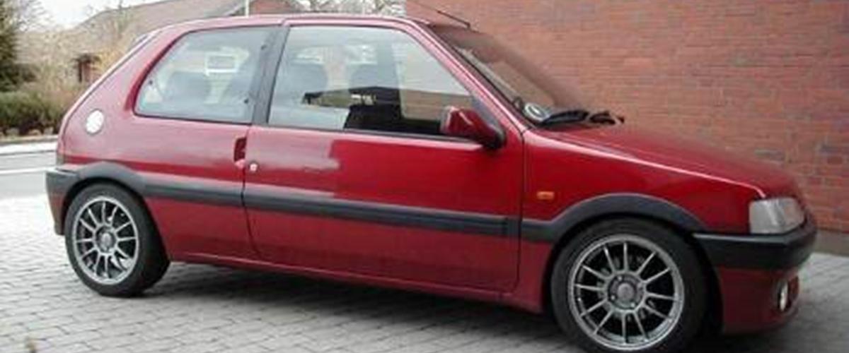 Peugeot 106 XSi 16V --- SOLGT - 1996 - Der er blevet ilagt en motor ...