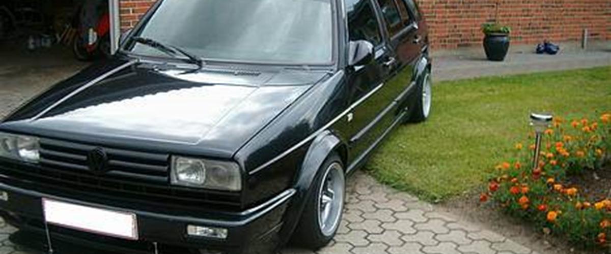 VW golf 2 - 1990 - ny projekter.. , clean bagkla...