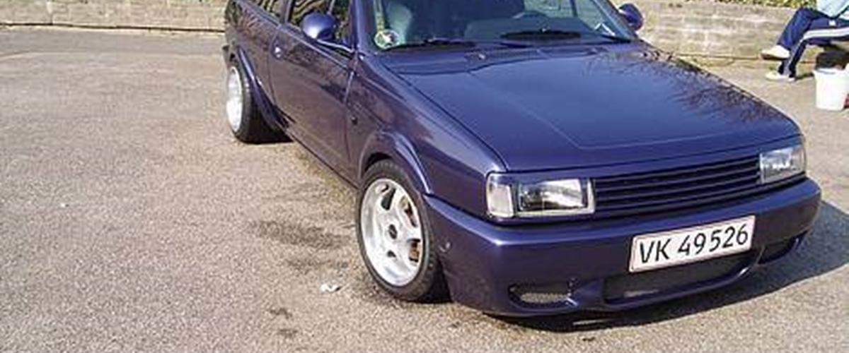 VW POLO G40 - 1994 - Ny-lakeret den 28/11-03 i blå...