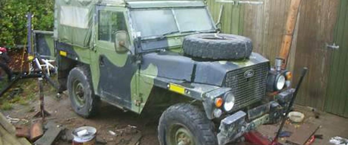 Land Rover airportable half ton - 1980 - dette er min anden airportabl...