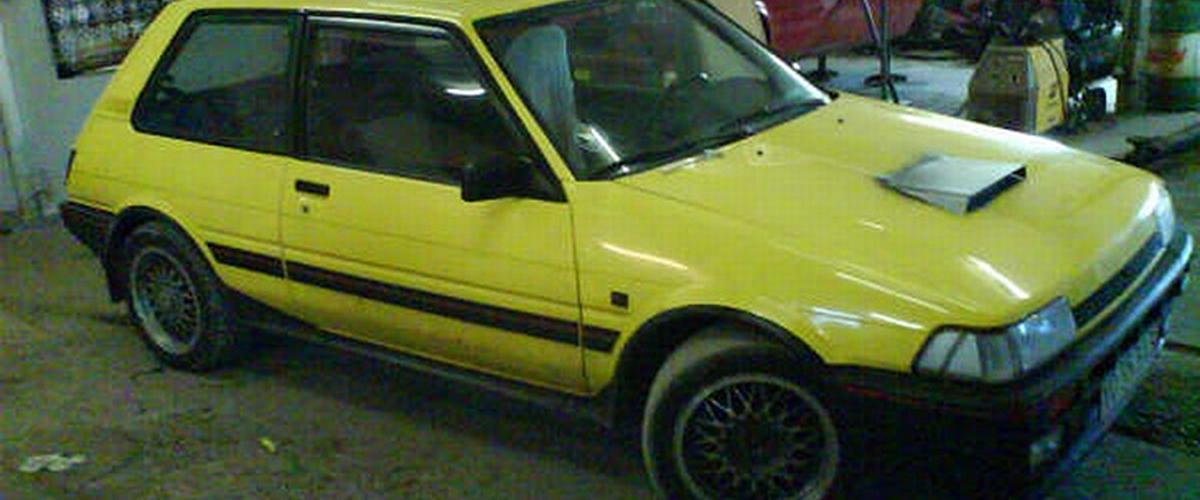 Toyota corolla ae82 turbo solgt - 1987