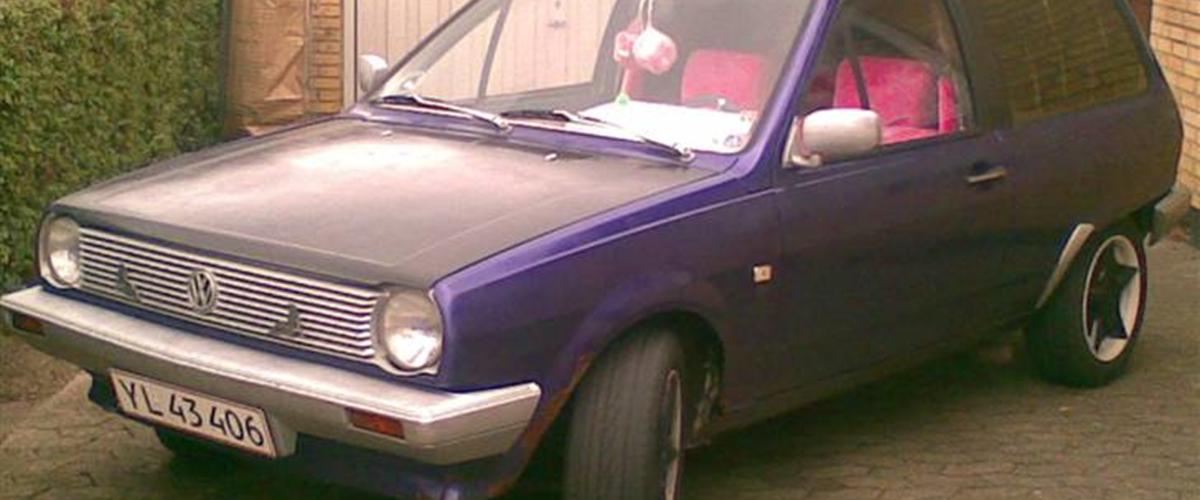 VW polo hit 1,3 - 1987 - den er solgt. desværre
