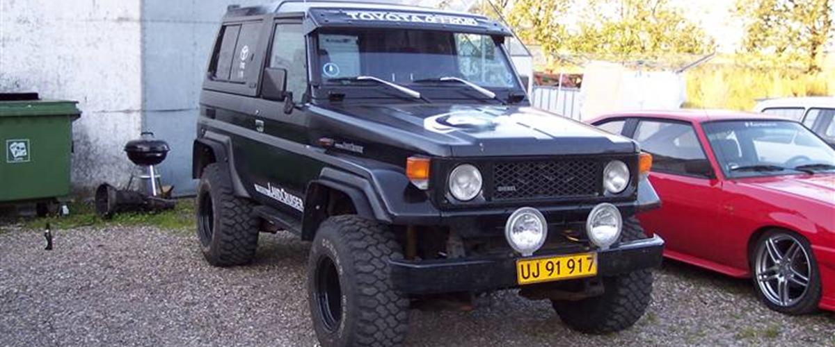 Toyota Land Cruiser BJ73 "SOLGT" - 1985 - Købt d. 22-07-07... Mere teks...