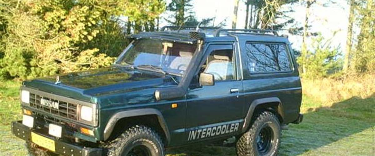 Nissan Patrol 3,3 TD SOLGT - 1986 - Så kom der walkie talkie i da...