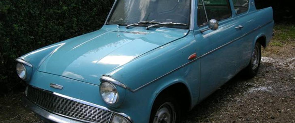 Ford Anglia 106E Deluxe - 1962 - dette bliver min sommerbil da...